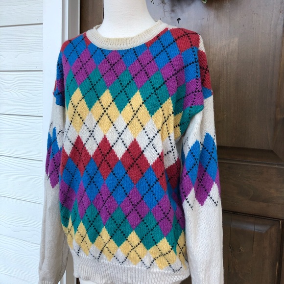 Alexander Julian | Sweaters | Vintage Colours By Alexander Julian ...